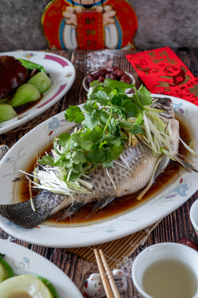 Super Easy Chinese Steamed Fish